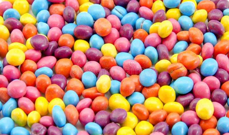 Assorted fruit candies stock image. Image of chewing - 259057565