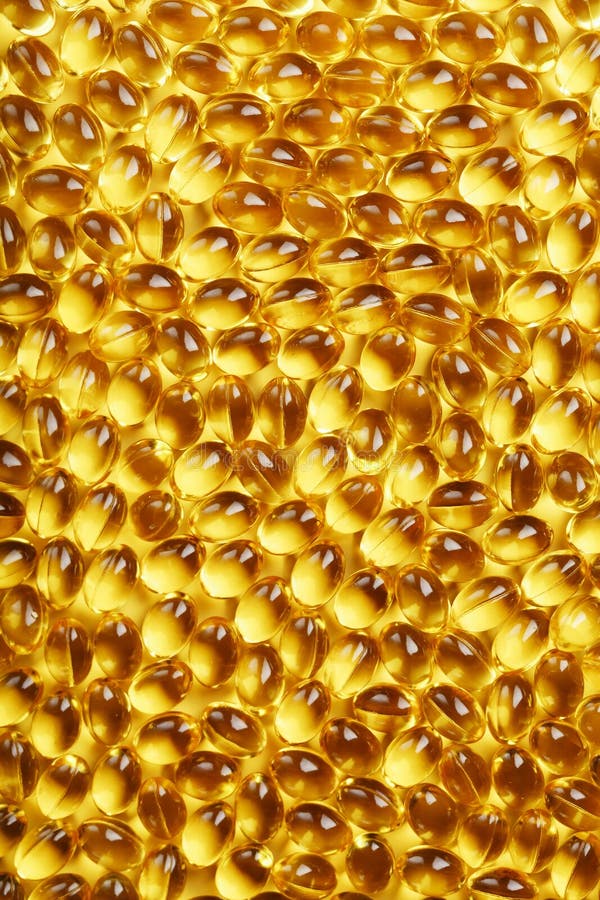 Background of Capsules in a Shell with Vitamin Omega 3 Fish Oil Stock ...