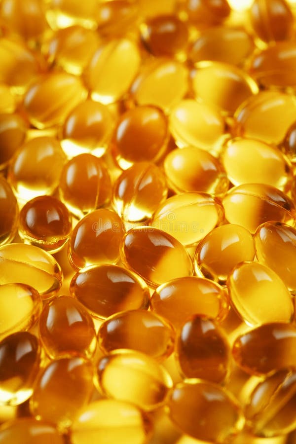 Background of Capsules in a Shell with Vitamin Omega 3 Fish Oil Stock ...