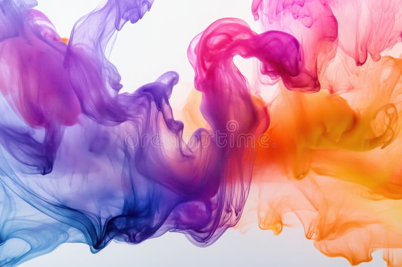 A Background Capturing the Mesmerizing Effect of Ink Dissolving in ...