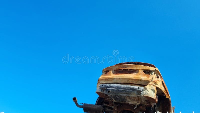 Background with a Car after a Traffic Accident. Jpeg Stock Photo ...
