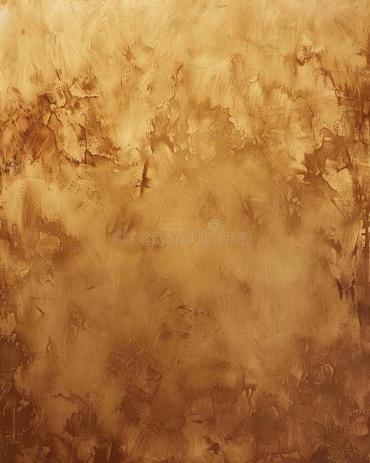 Background of Caramel Color Wall with Floor Stock Illustration ...