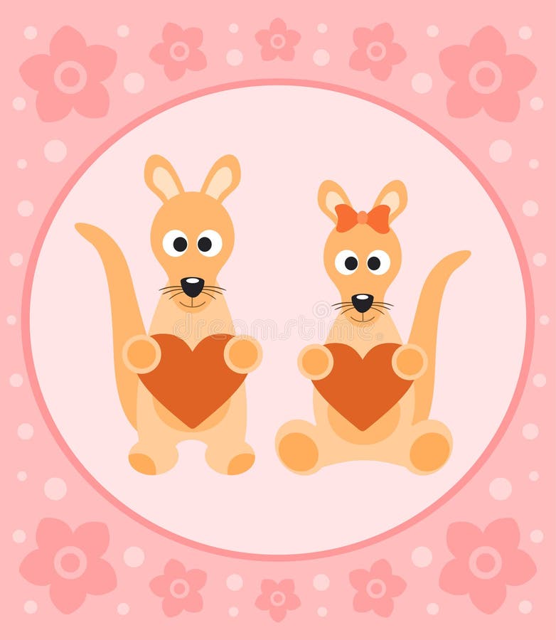 Kangaroo Border Stock Illustrations – 475 Kangaroo Border Stock ...