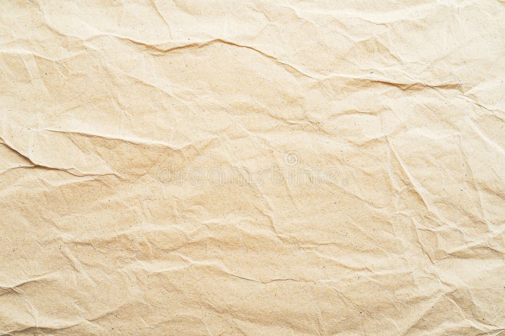 Background Cardboard Outdoors with a Light Brown Rough Paper Texture ...