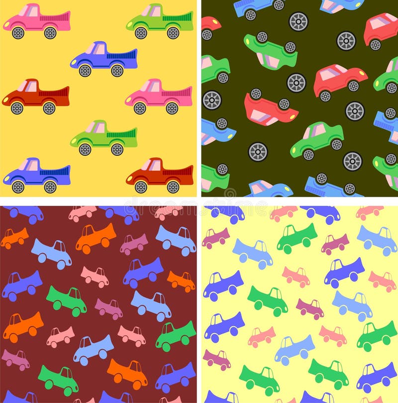 Background with cars stock vector. Illustration of auto - 15104783