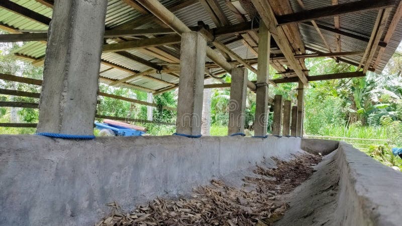 Background of Cattle Pen. Cow Pen in the Countryside Stock Photo ...