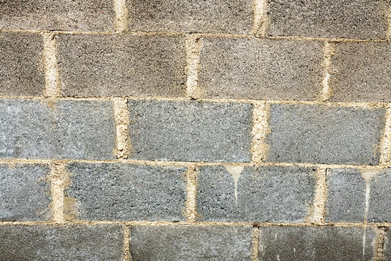Background of Cement Dark Grey Brick Wall Texture Horizontal Photo ...
