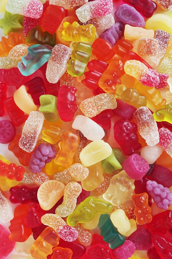 Background of Chewing Candies Editorial Stock Image - Image of gummy ...