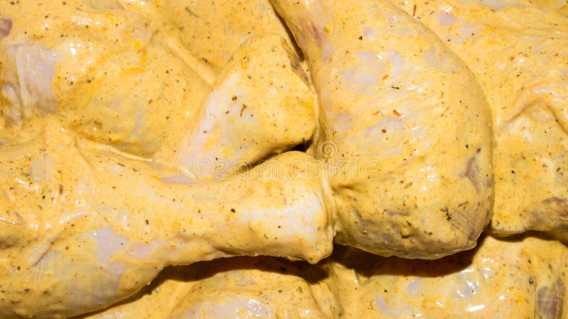 Background of the Chicken in the Marinade.Marinated Chicken Drumstick ...