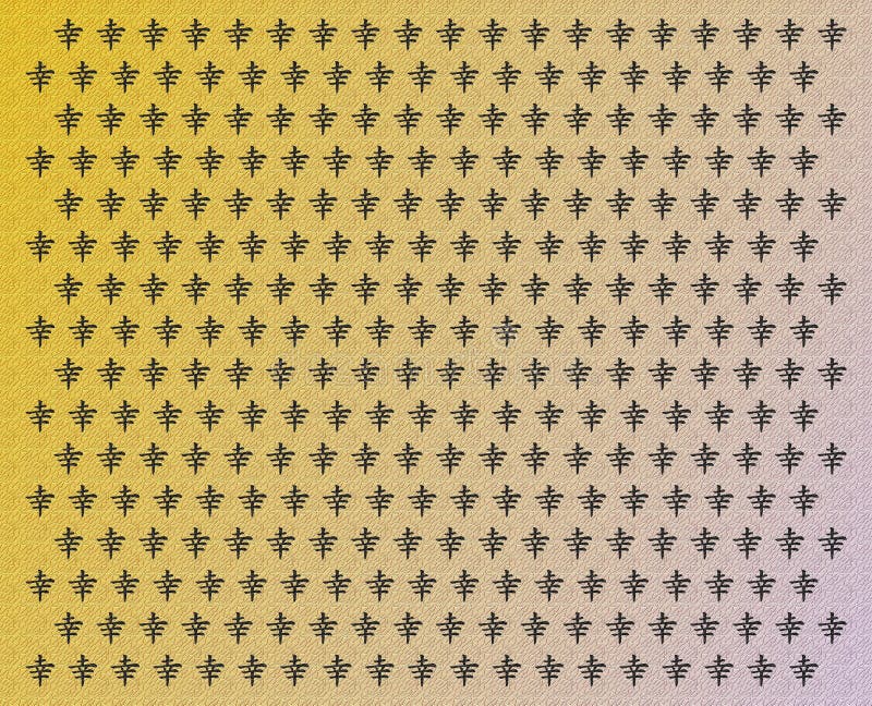 Ideogram Word Destiny, Fantasy in Yellow, Texture, Background. Stock ...