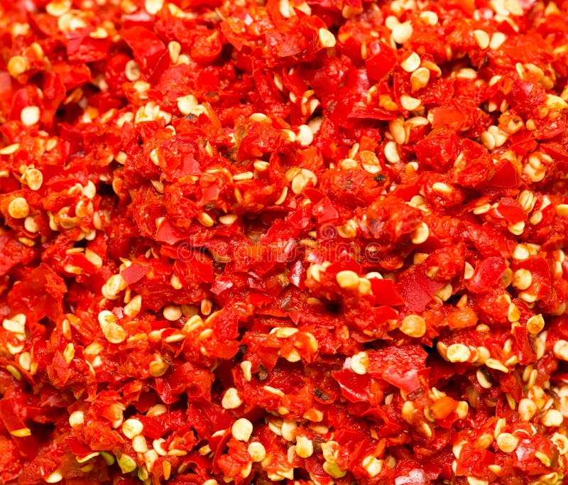 Background Chopped Red Chilli Stock Image - Image of food, color: 111936983