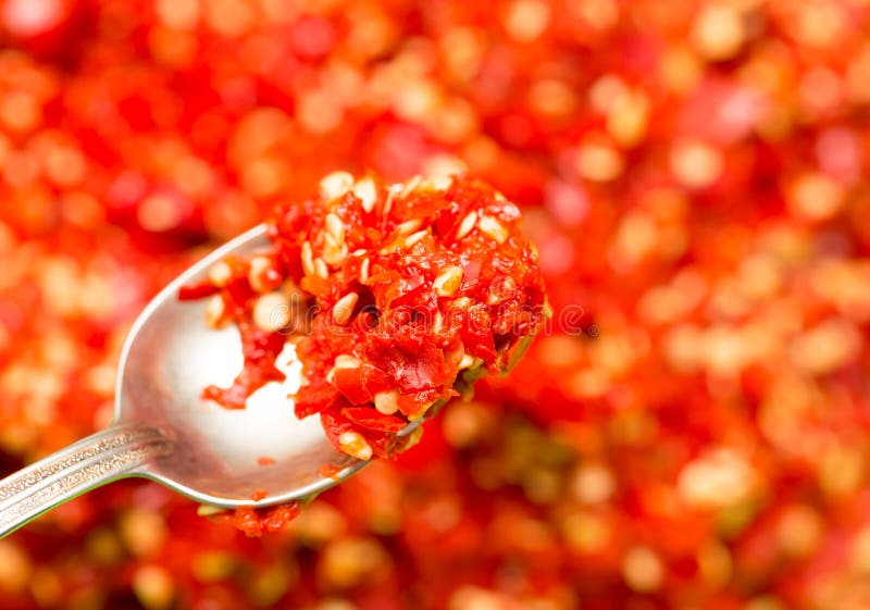 Background Chopped Red Chilli Stock Image - Image of chili, organic ...