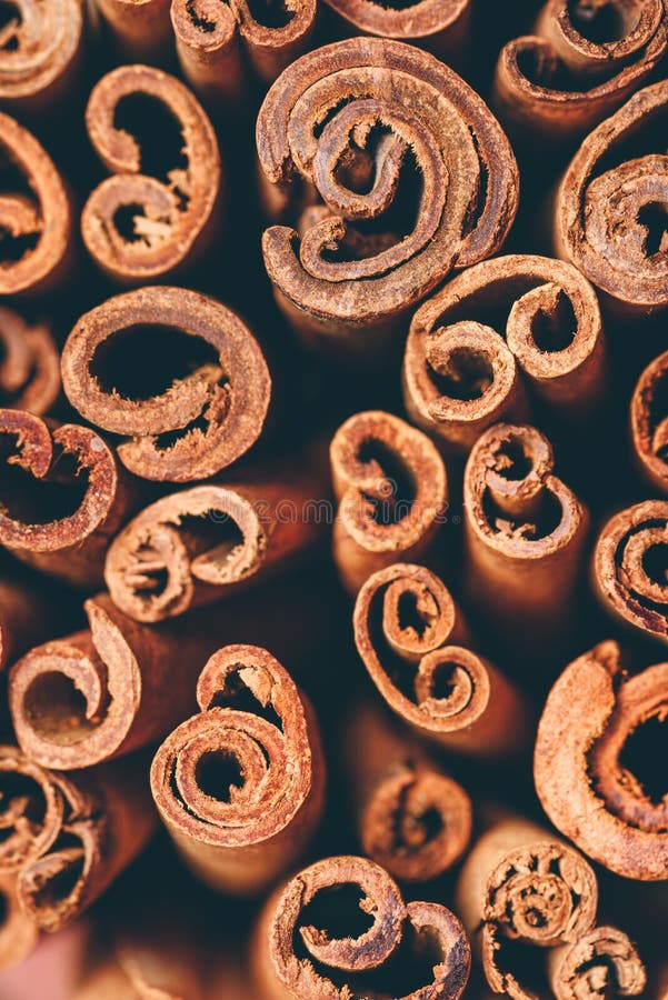 Background of Cinnamon Sticks. Stock Image - Image of healthy, meal ...