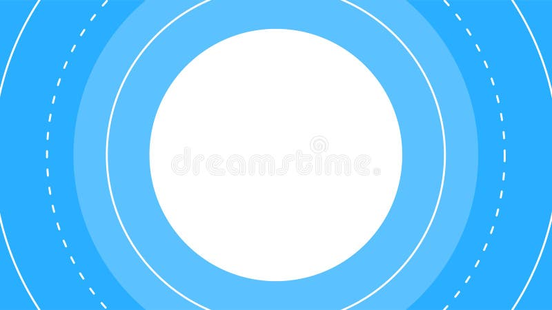 Blue and White Circle Round Concentric Dash Line Background Stock ...