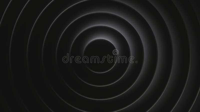 Background with Circles and Rotating Shadow. Motion. 3D Layers with ...