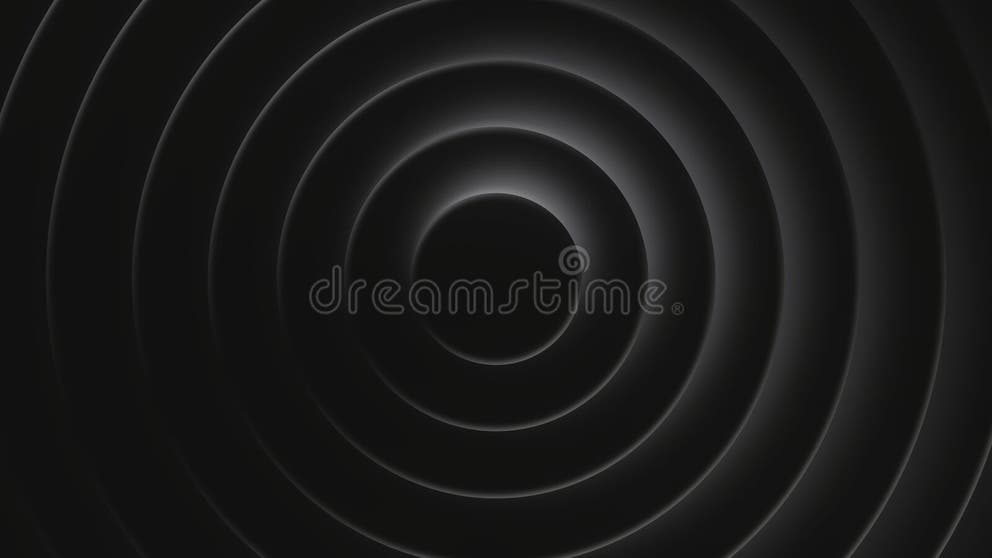Background with Circles and Rotating Shadow. Motion. 3D Layers with ...