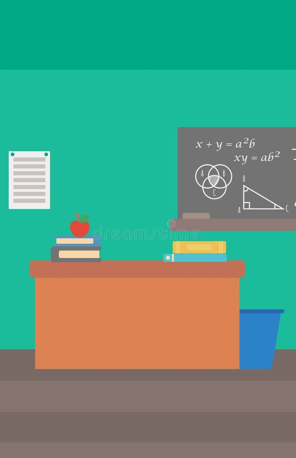 Background of classroom. stock vector. Illustration of certificate ...