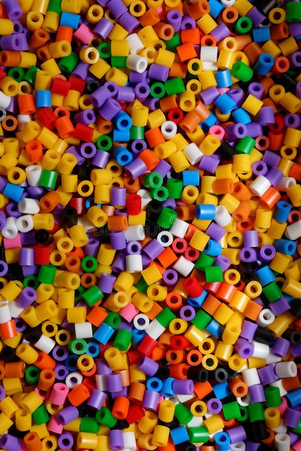 Background of Close Up Multi Colored Beads Stock Photo - Image of ...