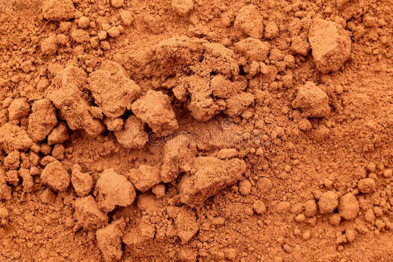 The Background is from Cocoa Powder. Cocoa Texture with Lumps Stock ...