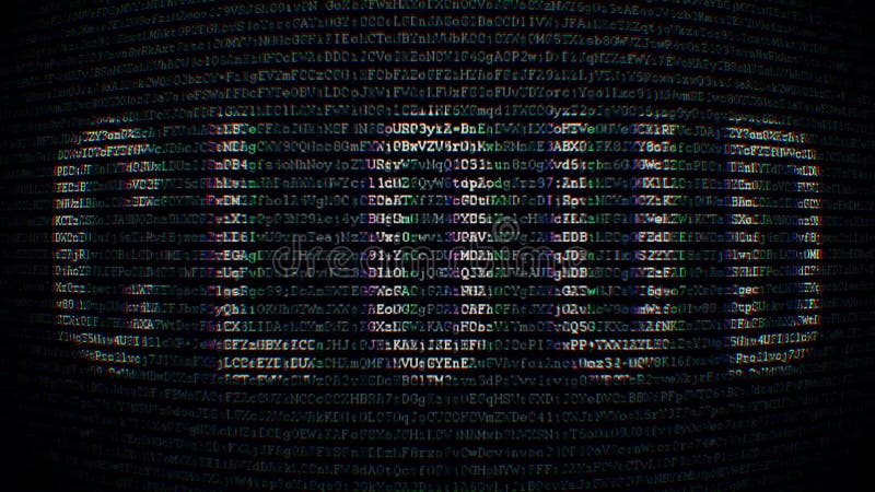 Background Code Style with Text Password Stock Footage - Video of ...