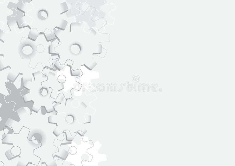 Background with cogs stock vector. Illustration of paper - 25888976