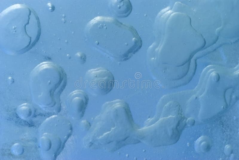 Blue Opaque Ice Crystal Glass Stock Image - Image of colorful, graphics ...