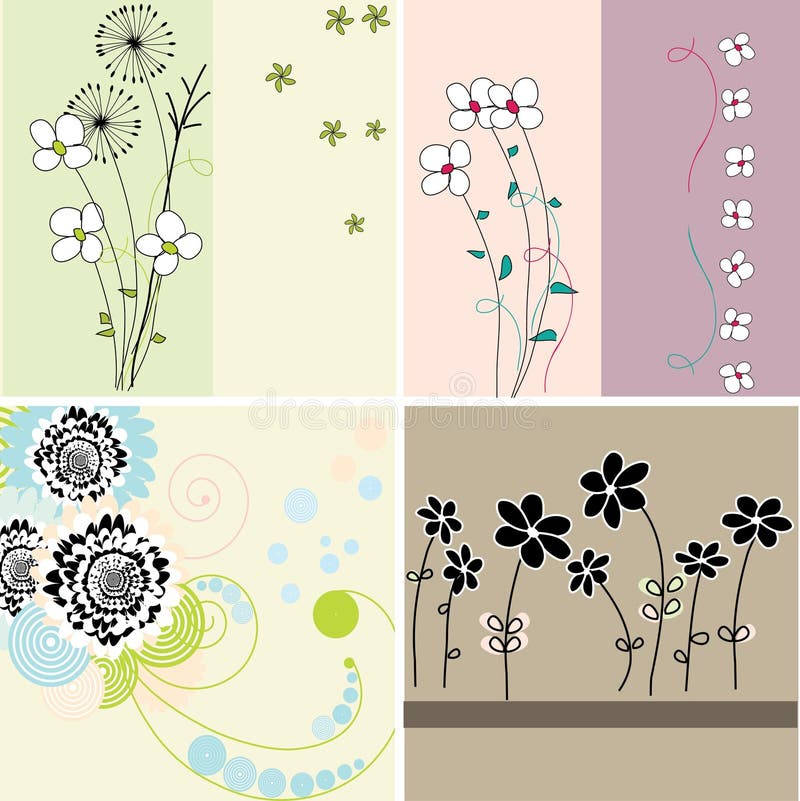 Background collection stock illustration. Illustration of wallpaper ...