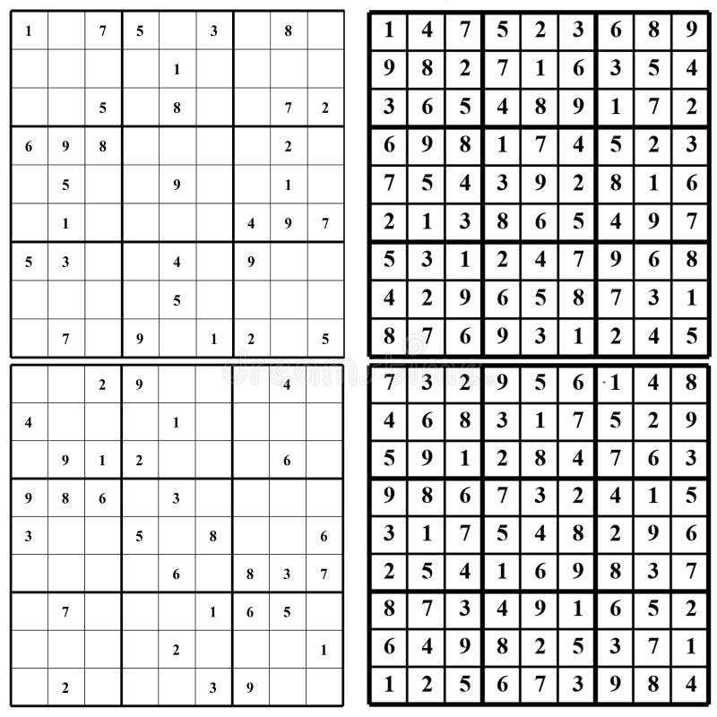 Sudoku Background Stock Illustrations – 726 Sudoku Background Stock ...