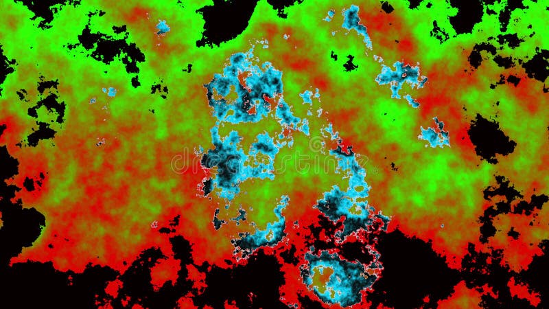 The Background is a Collection of Thousands of Moving Colorful Grains ...