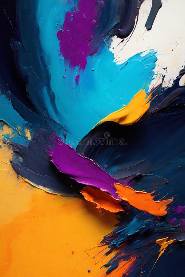 Background with Color Splash. AI Stock Illustration - Illustration of ...