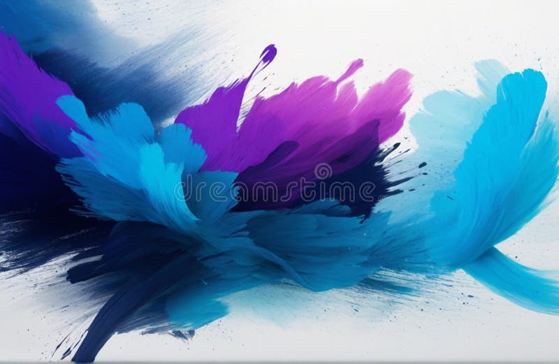 Background with Color Splash. AI Stock Illustration - Illustration of ...