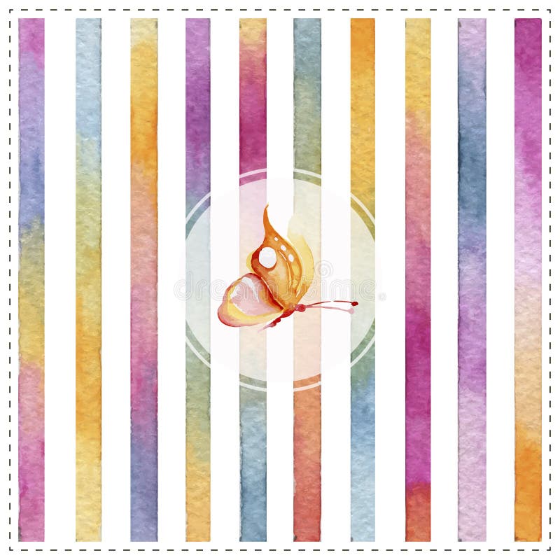 Background of Colored Bands Stock Vector - Illustration of lines ...