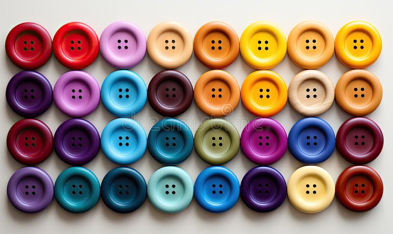 Colored Buttons Stock Illustrations – 18,258 Colored Buttons Stock ...