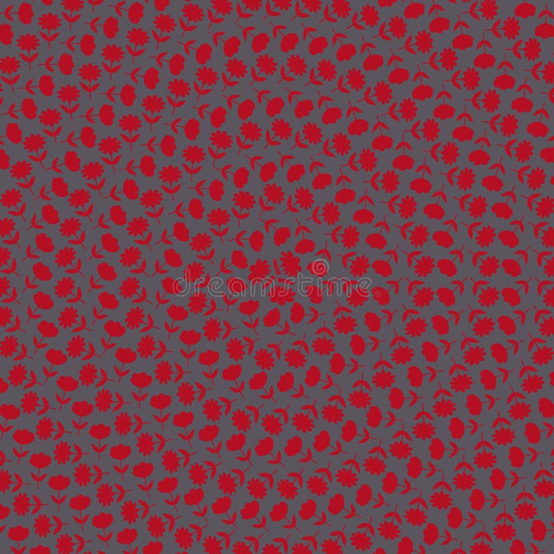 Background with Colored Circle Flowers Pattern Stock Vector ...