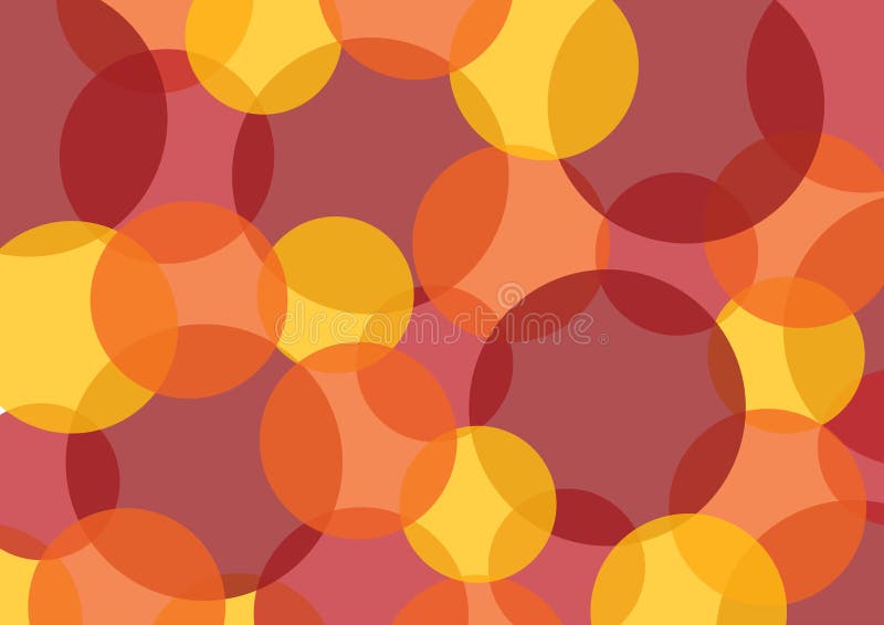 Background with Colored Circles Stock Illustration - Illustration of ...
