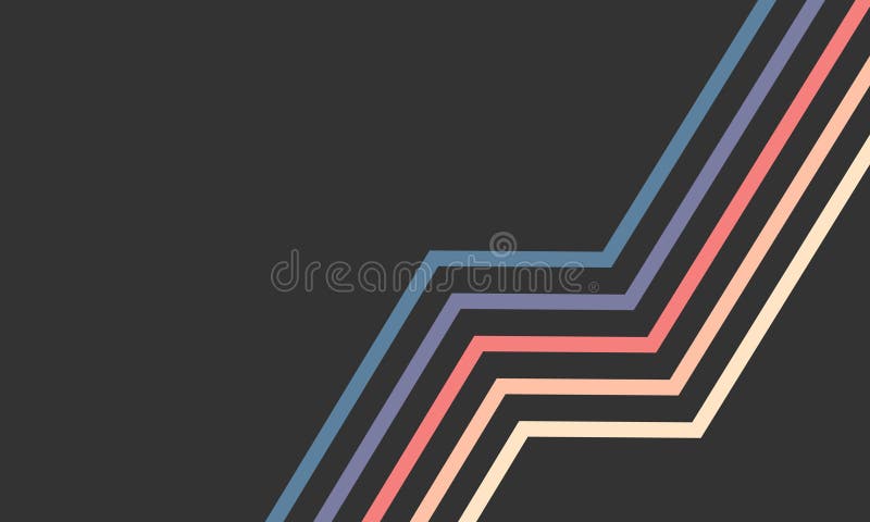 Background with Colored Parallel Lines. Template for Packaging Design ...