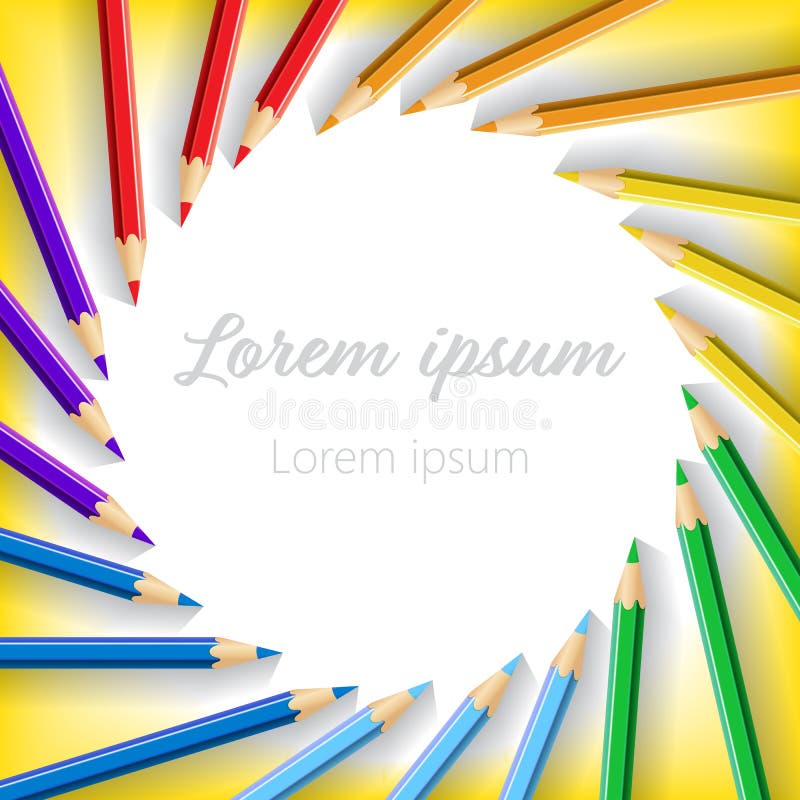 Abstract Frame Colored Pencils Background Stock Illustrations – 435 ... Abstract Frame Colored Pencils Background Stock Illustrations – 435 ...