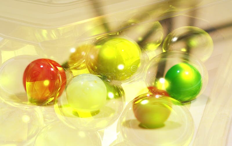 Background from Colored Pins and Glittering Bubbles Stock Image - Image ...