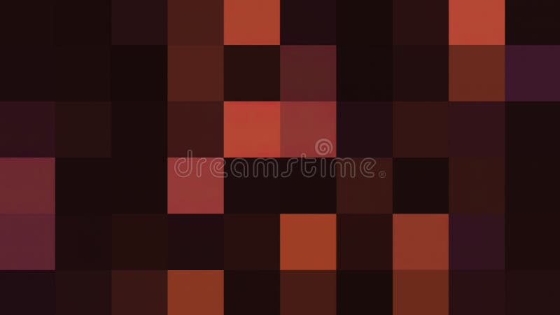 Background of Colored Pixel Squares. Motion. Square Background in Retro ...