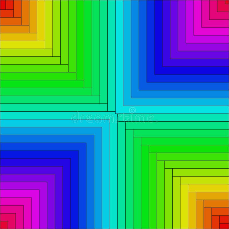 Background of Colored Rectangles. Stock Vector - Illustration of ...