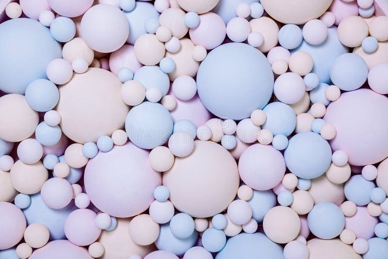 Background of Colored Round Foam Balls Stock Image - Image of foam ...