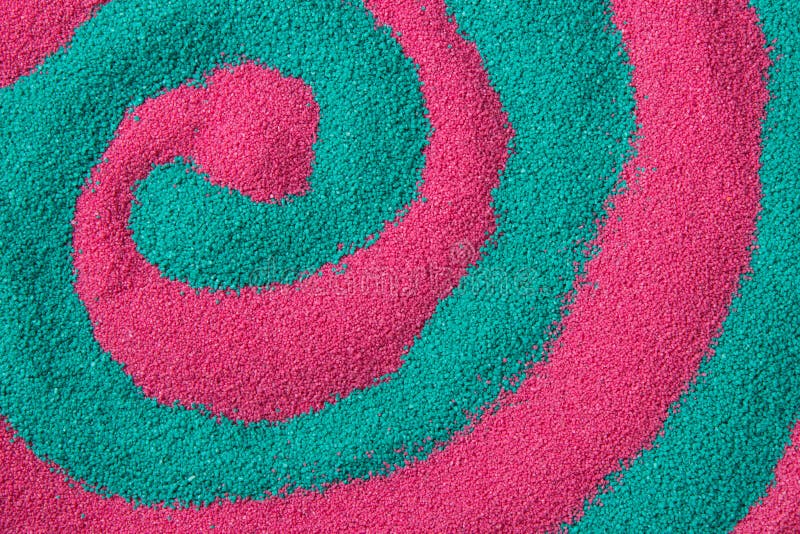 Background of Colored Sand Closeup Stock Image - Image of famous, ocean ...