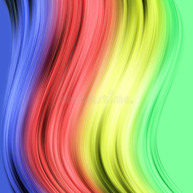 Background with Colored Stripes Stock Illustration - Illustration of ...