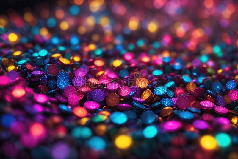Background Colorful Bokeh Ai Generative Stock Illustration Illustration Of Abstract Space