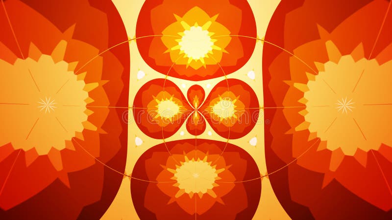 Background with a Colorful, Diverse Cyclic Pattern. Stock Illustration ...