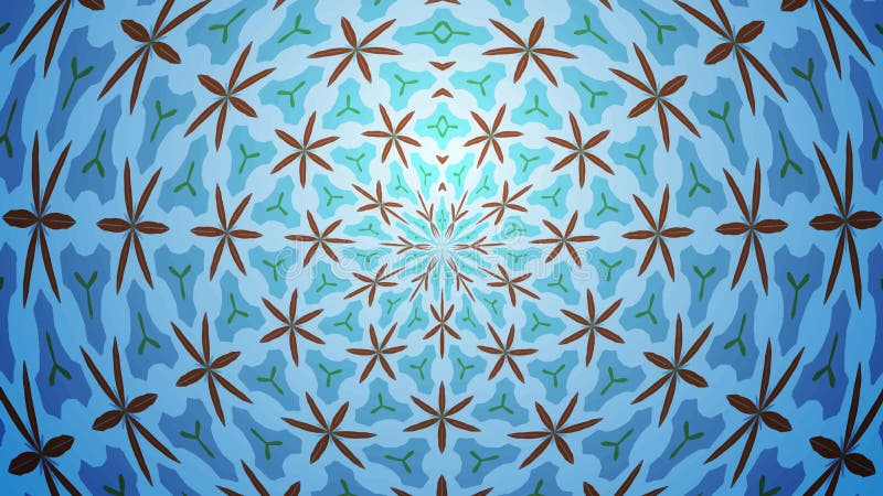 Background with a Colorful, Diverse Cyclic Pattern. Stock Illustration ...