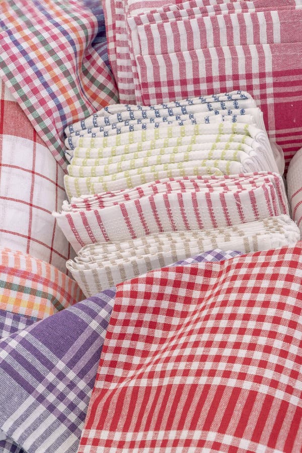 Folded cotton fabric stock image. Image of woven, cloth - 14016413