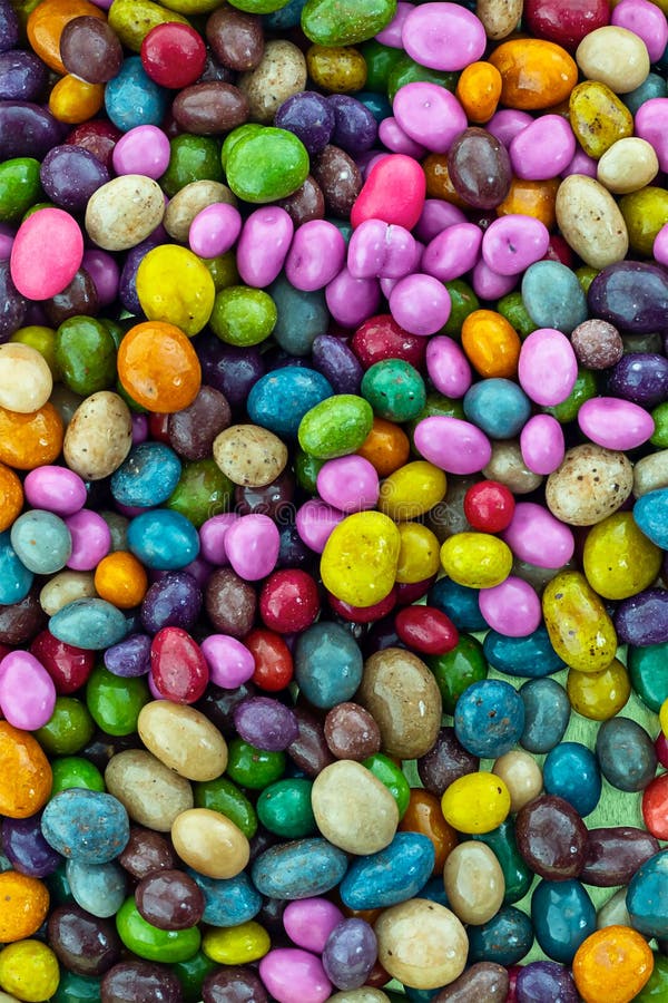 Background Colorful Glazed Candy Vertical Canvas Background Colorful ...