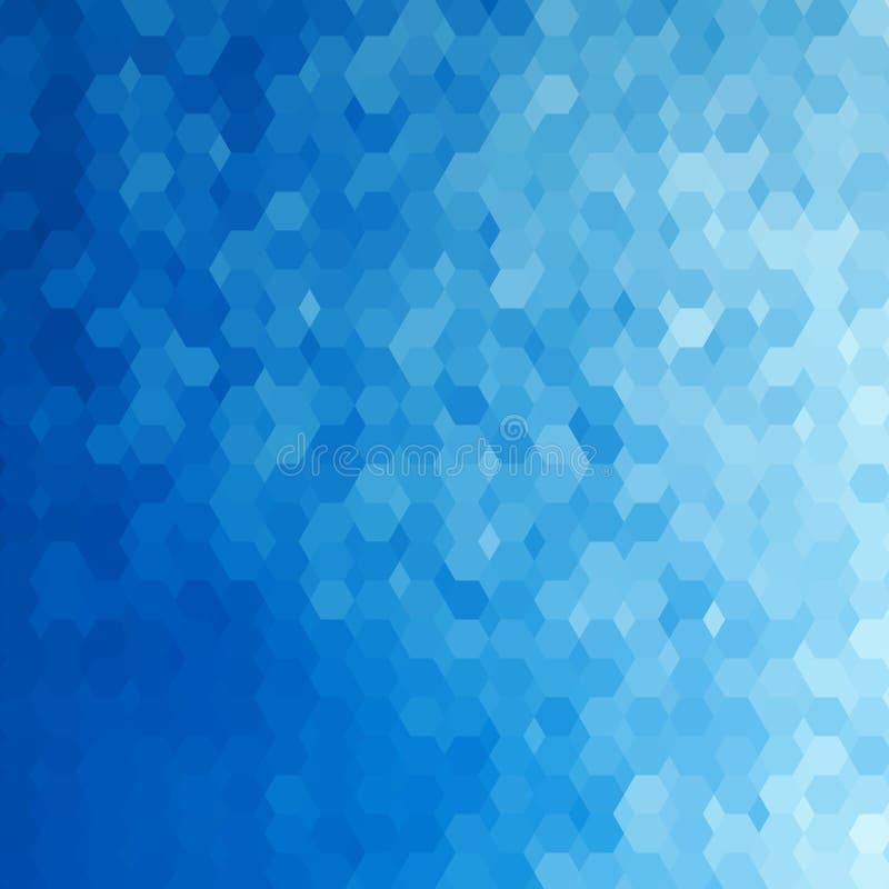 Background with Colorful Hex Grid Stock Vector - Illustration of banner ...