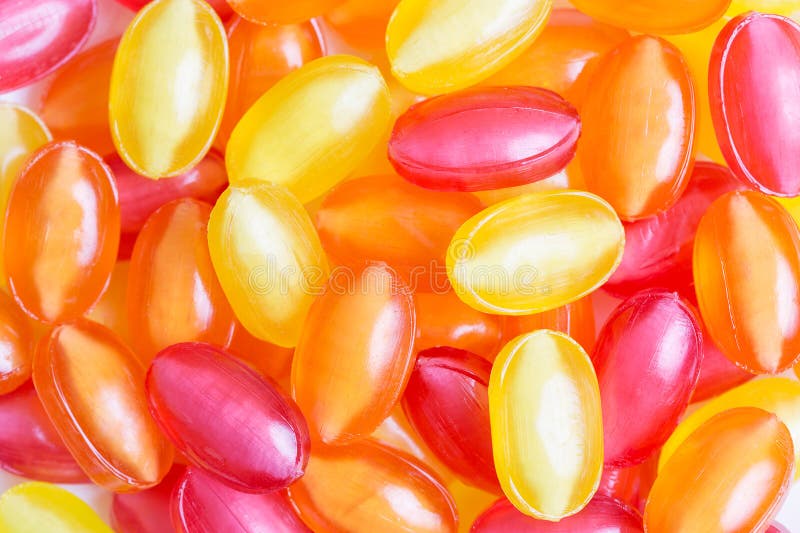 Yellow Lolly Pop Candy on White Stock Photo - Image of tasty, lollipop ...